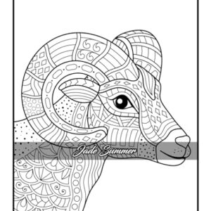 100 Animals: An Adult Coloring Book with Lions, Elephants, Owls, Horses, Dogs, Cats, and Many More!