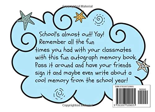 My End of School Year Autograph Book: Collect Signatures and Happy Memories Multicultural Theme Elementary Edition (My Class Memories Series)