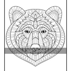 100 Animals: An Adult Coloring Book with Lions, Elephants, Owls, Horses, Dogs, Cats, and Many More!