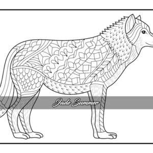 100 Animals: An Adult Coloring Book with Lions, Elephants, Owls, Horses, Dogs, Cats, and Many More!