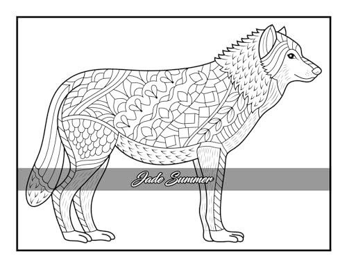 100 Animals: An Adult Coloring Book with Lions, Elephants, Owls, Horses, Dogs, Cats, and Many More!