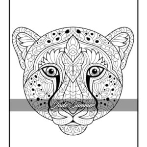 100 Animals: An Adult Coloring Book with Lions, Elephants, Owls, Horses, Dogs, Cats, and Many More!