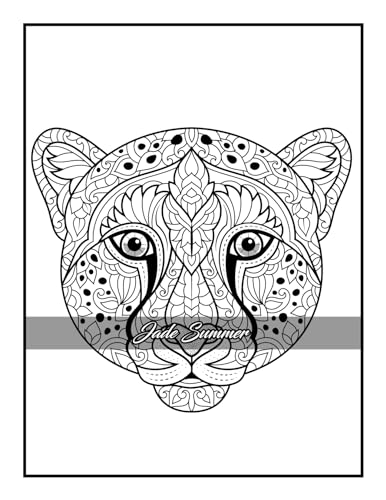 100 Animals: An Adult Coloring Book with Lions, Elephants, Owls, Horses, Dogs, Cats, and Many More!