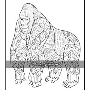 100 Animals: An Adult Coloring Book with Lions, Elephants, Owls, Horses, Dogs, Cats, and Many More!