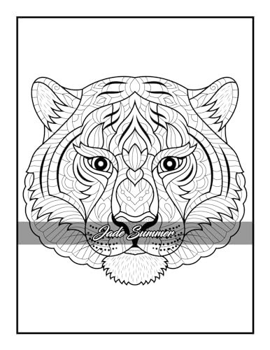 100 Animals: An Adult Coloring Book with Lions, Elephants, Owls, Horses, Dogs, Cats, and Many More!