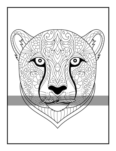 100 Animals: An Adult Coloring Book with Lions, Elephants, Owls, Horses, Dogs, Cats, and Many More!