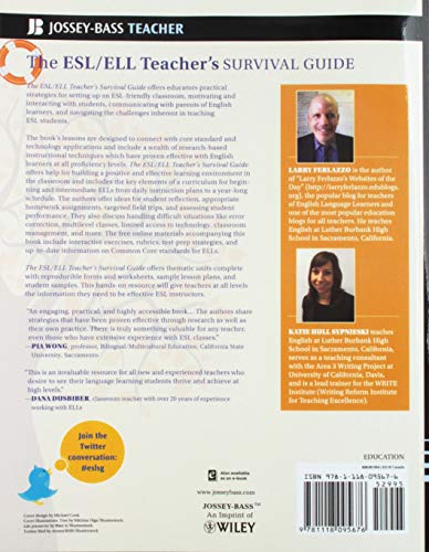 The ESL / ELL Teacher's Survival Guide: Ready-to-Use Strategies, Tools, and Activities for Teaching English Language Learners of All Levels