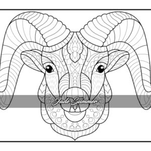 100 Animals: An Adult Coloring Book with Lions, Elephants, Owls, Horses, Dogs, Cats, and Many More!