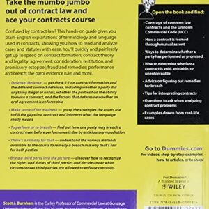 Contract Law For Dummies