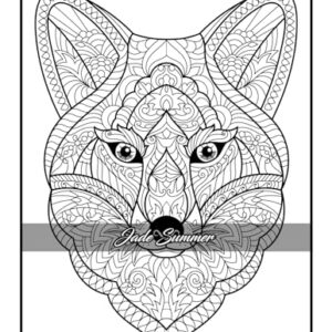 100 Animals: An Adult Coloring Book with Lions, Elephants, Owls, Horses, Dogs, Cats, and Many More!