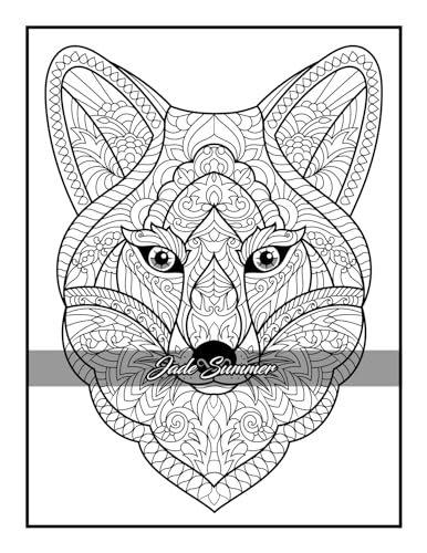 100 Animals: An Adult Coloring Book with Lions, Elephants, Owls, Horses, Dogs, Cats, and Many More!