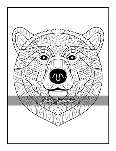 100 Animals: An Adult Coloring Book with Lions, Elephants, Owls, Horses, Dogs, Cats, and Many More!