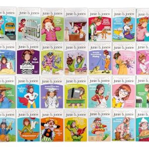 Junie B. Jones Books in a Bus 28-Book Boxed Set: The Complete Collection: Books 1-28