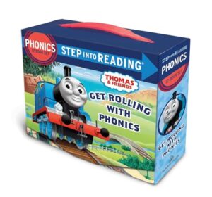 get rolling with phonics (thomas & friends): 12 step into reading books