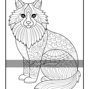 100 Animals: An Adult Coloring Book with Lions, Elephants, Owls, Horses, Dogs, Cats, and Many More!