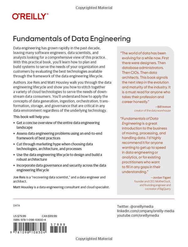 Fundamentals of Data Engineering: Plan and Build Robust Data Systems