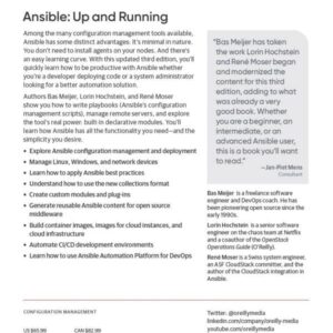 Ansible: Up and Running: Automating Configuration Management and Deployment the Easy Way