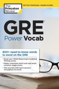 gre power vocab (graduate school test preparation)