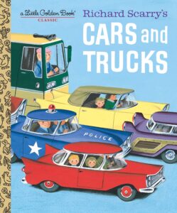 richard scarry's cars and trucks (little golden book)