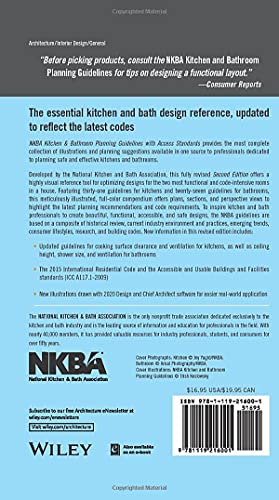 NKBA Kitchen and Bathroom Planning Guidelines with Access Standards