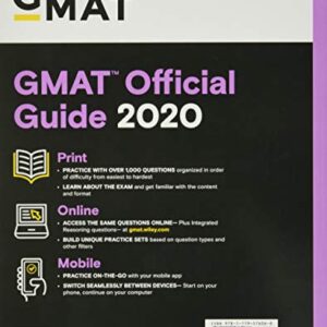 GMAT Official Guide 2020: Book + Online Question Bank