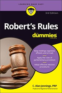 robert's rules for dummies