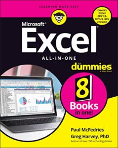 excel all-in-one for dummies (for dummies (computer/tech))