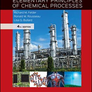 Elementary Principles of Chemical Processes