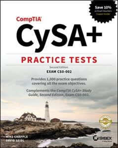 comptia cysa+ practice tests: exam cs0-002