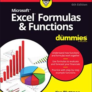 Excel Formulas & Functions For Dummies (For Dummies (Computer/Tech))