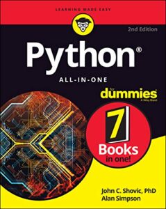 python all-in-one for dummies, 2nd edition (for dummies (computer/tech))