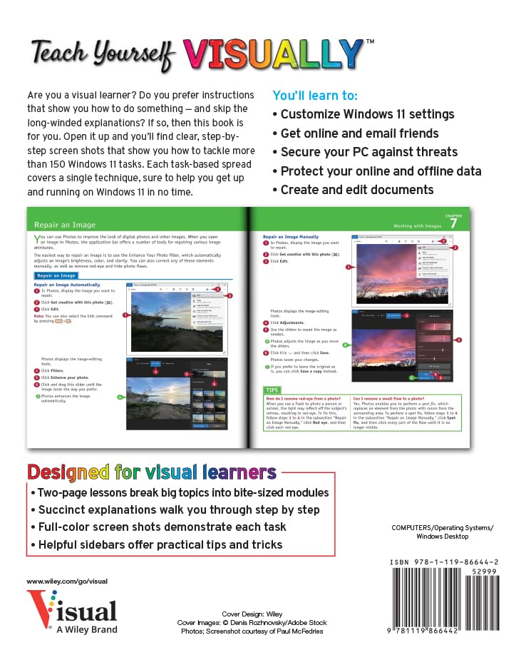 Teach Yourself VISUALLY Windows 11 (Teach Yourself VISUALLY (Tech))