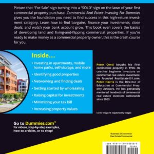 Commercial Real Estate Investing For Dummies