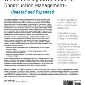 Construction Management JumpStart: The Best First Step Toward a Career in Construction Management