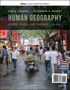 human geography: people, place, and culture