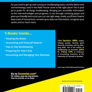 Bookkeeping All-in-One For Dummies (For Dummies (Business & Personal Finance))