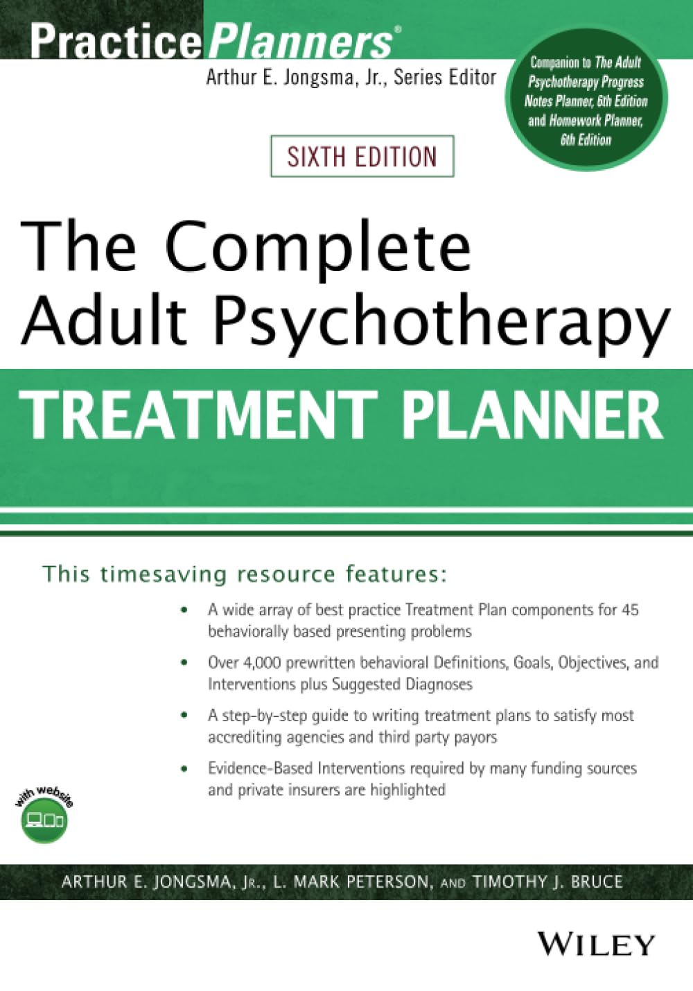 The Complete Adult Psychotherapy Treatment Planner (PracticePlanners)