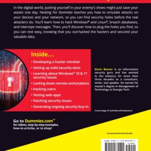 Hacking For Dummies (For Dummies (Computer/Tech))