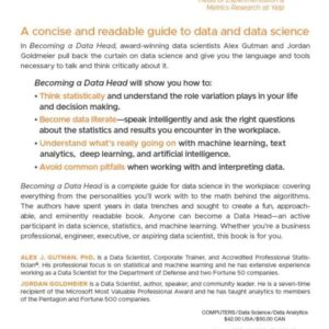 Becoming a Data Head: How to Think, Speak, and Understand Data Science, Statistics, and Machine Learning