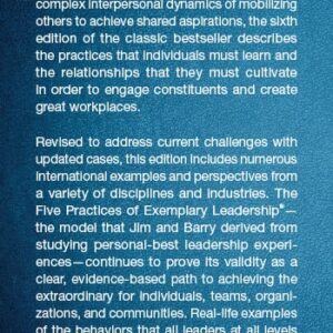 The Leadership Challenge: How to Make Extraordinary Things Happen in Organizations (J-B Leadership Challenge: Kouzes/Posner)