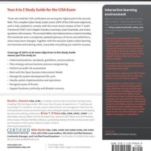 CISA Certified Information Systems Auditor Study Guide