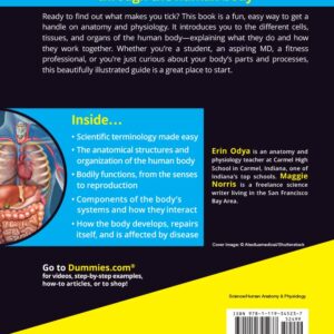 Anatomy & Physiology For Dummies (For Dummies (Math & Science)) (For Dummies (Lifestyle))