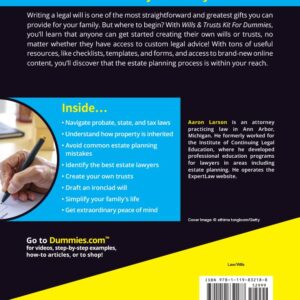 Wills & Trusts Kit For Dummies (For Dummies (Business & Personal Finance))