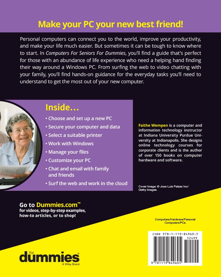 Computers For Seniors For Dummies (For Dummies (Computer/Tech))