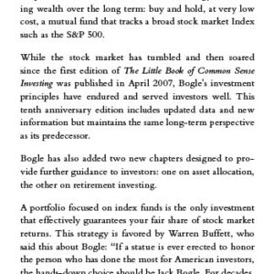 The Little Book of Common Sense Investing: The Only Way to Guarantee Your Fair Share of Stock Market Returns (Little Books, Big Profits)