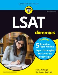 lsat for dummies: book + 5 practice tests online