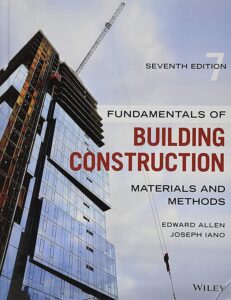 fundamentals of building construction: materials and methods