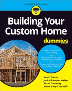 building your custom home for dummies