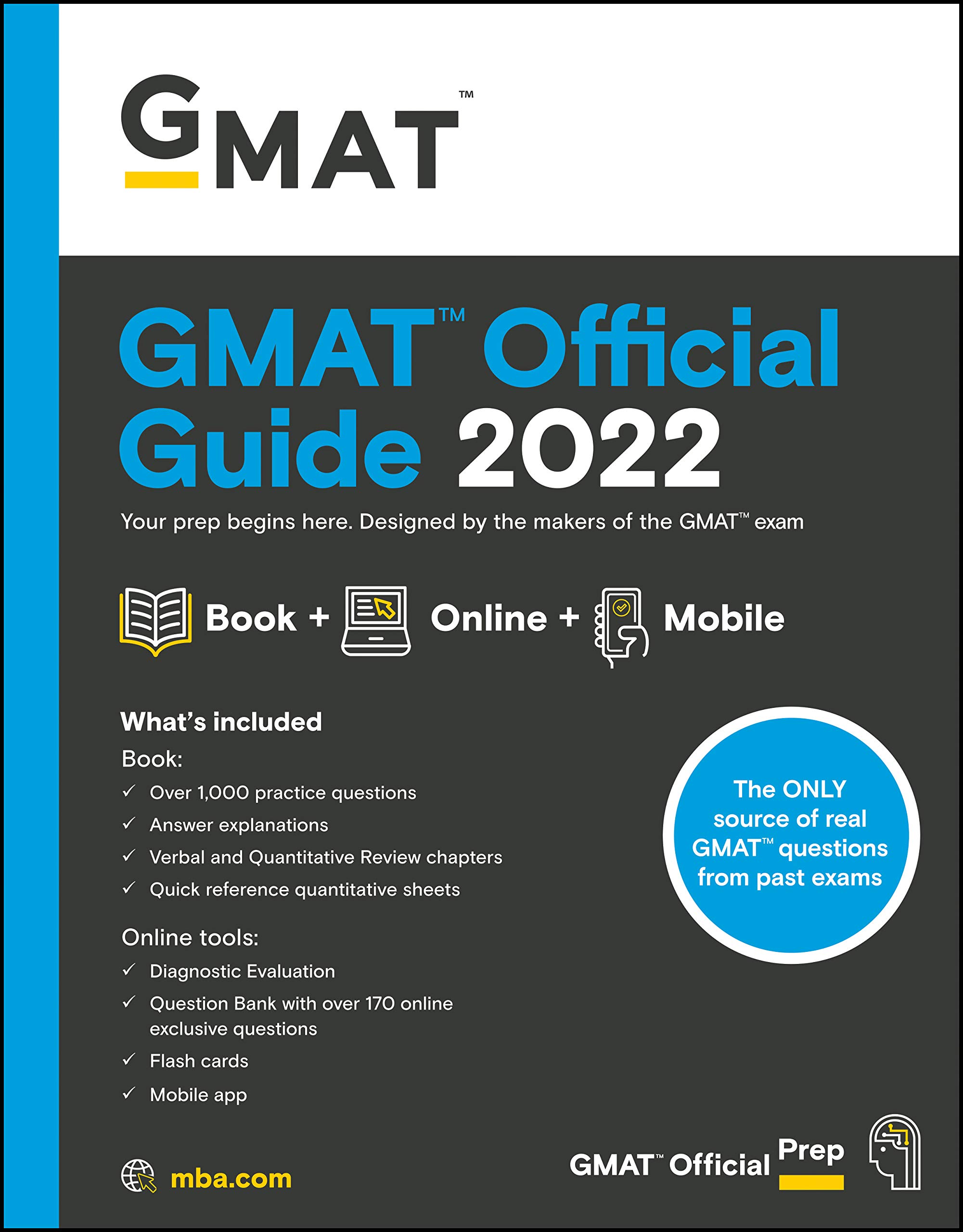 GMAT Official Guide 2022 Bundle: Books + Online Question Bank