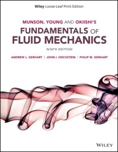 munson, young and okiishi's fundamentals of fluid mechanics